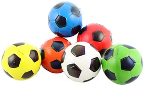 Míček fotbal měkký 1 ks, mix barev