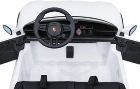 Elektrické autíčko Porsche Taycan Turbo S bílé