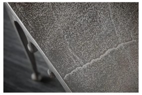 Massive home | Designový odkládací stolek LIQUID LINE L 50 CM stříbrný