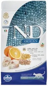 Farmina Pet Foods - N&D N&D OCEAN CAT LG Adult Codfish & Orange 1,5kg