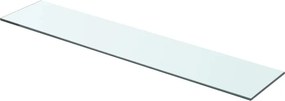 Policové desky 2 ks sklo čiré 70 x 15 cm 3051568