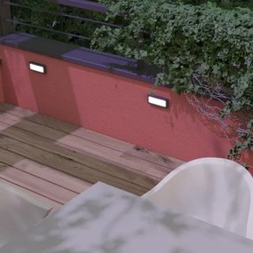 RED R11954 RENO SQ DR přisazená antracitová 230V LED 5W IP65 3000K - RED - DESIGN RENDL