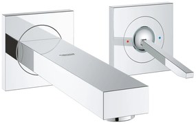 Grohe Eurocube Joy - Umyvadlová baterie pod omítku, 2-otvorová instalace, chrom 19997000