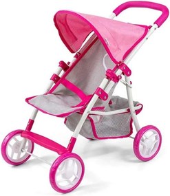 Dětský sportovní kočárek pro panenky Milly Mally Natalie Prestige Pink