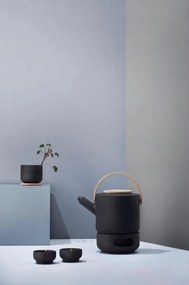 Černá kameninová konvice na čaj 1,25 l Theo – Stelton
