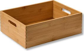 KESPER Víceúčelový skladovací box bambusový 13 x 38,5 x 28,5 cm