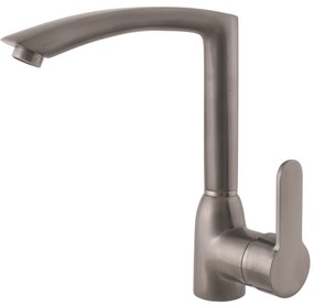 Slezák - RAV Dřezová baterie ZAMBEZI - ZA007.x/7MGL, Metal grey lesk Připojovací hadičky - závit: 1/2"
