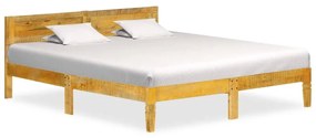 Petromila Rám postele masivní mangovníkové dřevo 180 cm