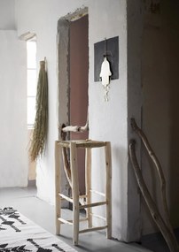 MADAM STOLTZ Koupelnová předložka Tufted Ivory 60 × 90 cm, krémová barva, textil