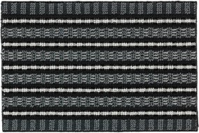 Astra Rohožka Poly Brush, černá/stříbrná, 40 x 60 cm