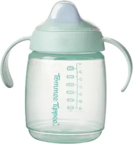 Tommee Tippee Tréninkový hrneček se savičkou 240 ml 6m+ zelená