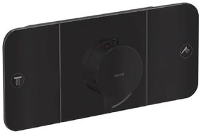 Axor One - Termostat pod omítku pro 2 spotřebiče, matná černá 45712670