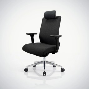 Ergonomická kancelářská židle černá VECTOR