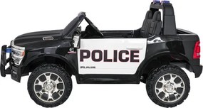 Elektrické autíčko RAM 3500 policejní černé