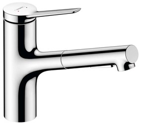 Hansgrohe Zesis M33 - Dřezová baterie 150, s výsuvnou sprškou, chrom 74800000