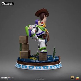 Soška Iron Studios Toy Story -  Buzz and Woody 20 cm
