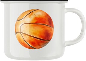 Keramický retro hrnek "Basketbal", Keramický retro 400 ml