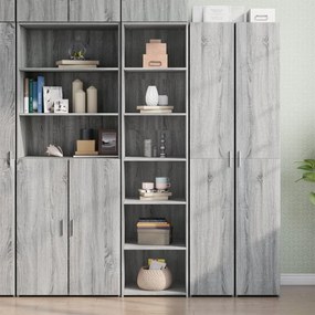 Skříň highboard šedá sonoma 45 x 41 x 185 cm kompozitní dřevo