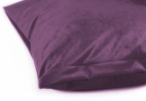 Biante Sametový povlak na polštář SV-020 Tmavě fialový 35 x 45 cm