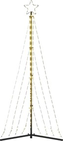 LED vánoční stromek 339 teple bílých LED 182 cm 3307645