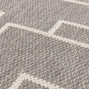 Tribeca Design Kusový koberec Sides Track Grey Rozměry: 80x150 cm