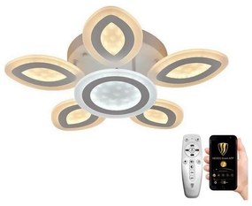 NEDES LED Stmívatelný přisazený lustr LED/95W/230V 3000-6500K + dálkové ovládání ND3559