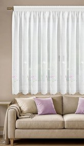 ZÁCLONA NA PÁSCE INESA 350X160 CM KVĚTY