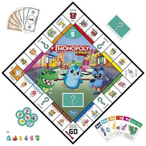 HASBRO Hra MONOPOLY Junior 2v1 CZ *SPOLEČENSKÉ HRY* 14f8562