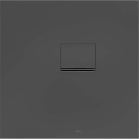 Villeroy & Boch Squaro Infinity - Sprchová vanička, 80x80 cm, Antracit UDQ8080SQI1RV-1S