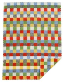 Vlněná dětská deka Pixie baby multi 65x90, Klippan Švédsko Multi
