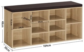 Botník se sezením LHS010X11