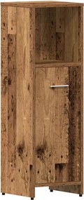 4dílná koupelnová sestava old wood kompozitní dřevo 3328553