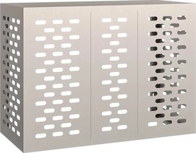 vidaXL Ochrana klimatizace Rezavá 110 x 50 x 80 cm [865910]