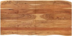 Jídelní stůl 180 x 90 x 76 cm masivní akáciové dřevo 286472