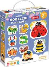 Tomido CzuCzu Puzzle Robaczki czworaczki układanki ZA4156
