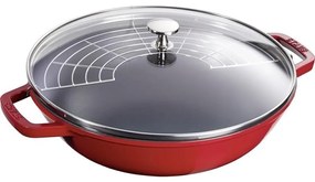 Pánev Wok STAUB 30 cm červená 4,19l