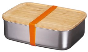 Box na jídlo s bambusovou poklicí STAINLESS STEEL 20538