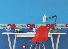 Dětská samolepící bordura na zeď Marvel Spider-Man, Disney | 5 m x 13.8 cm | DWBD8106