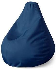 Sedací vak Pear námořní modrá, tmavě modrá