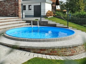 Azuro Ibiza 400 - Antracit - hloubka 1,50 m