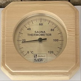 Teploměr do sauny, cedr