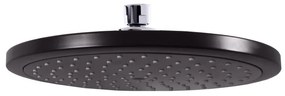 RAV Slezák Hlavová sprcha kulatá pr.23 cm PS0043CMAT, barva černá matná