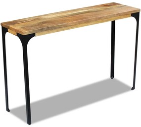 vidaXL Konzolový stolek, masivní mangovníkové dřevo 120x35x76 cm