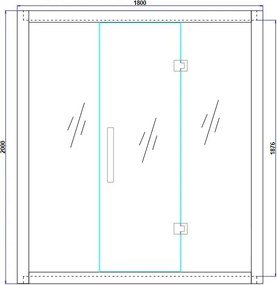 BPS-koupelny Kombinovaná sauna 2v1  - Infrasauna + finská sauna 180x160, 4-5 osob