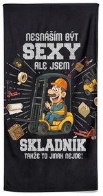 Osuška Sexy skladník (Velikost osušky: 70x140cm)
