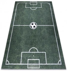 Dywany Łuszczów Dětský kusový koberec Bambino 2138 Football green - 140x190 cm