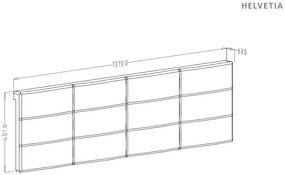 Manželská postel VERA s nočními stolky