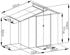 Rojaplast OSCAR E-A domek