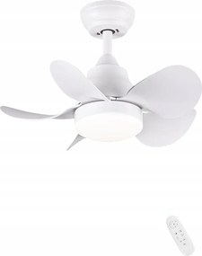 Cjoy Stropní ventilátor s osvětlením, 6 rychlostí, dálkové ovládání, tichý!