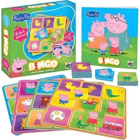 JIRI MODELS Hra Bingo Prasátko Peppa / Společenská hra